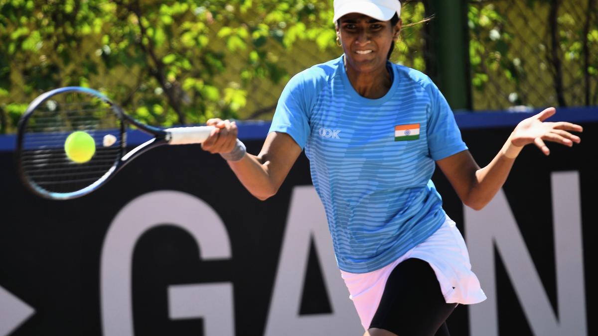 Rutuja Bhosale pilots India to a 3-0 victory over Uzbekistan - The Hindu